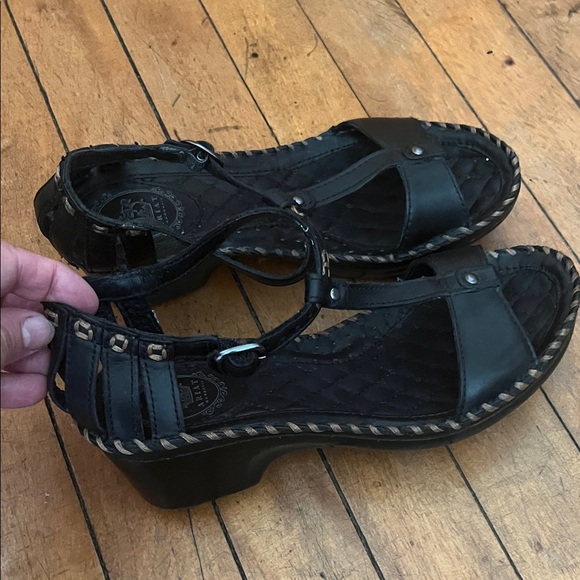 Ariat | Shoes | Ariat Black T Ankle Strap Sandals | Poshmark
